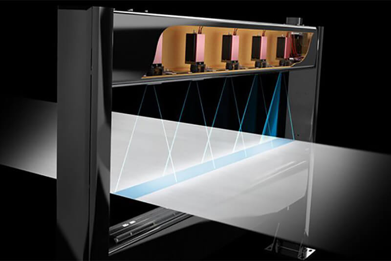 Carbon fiber beams for Procemex web inspection camera & light frame ...